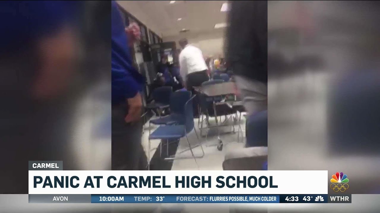 Panic at Carmel High School - YouTube