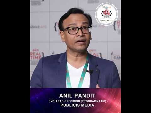 Here's Anil Pandit, Publicis Media sharing a key away from today's ...