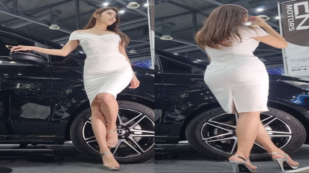 레이싱모델 안나경 Racing Model An Na Kyung 2023 서울모빌리티쇼 CN모터스 킨텍스 - YouTube
