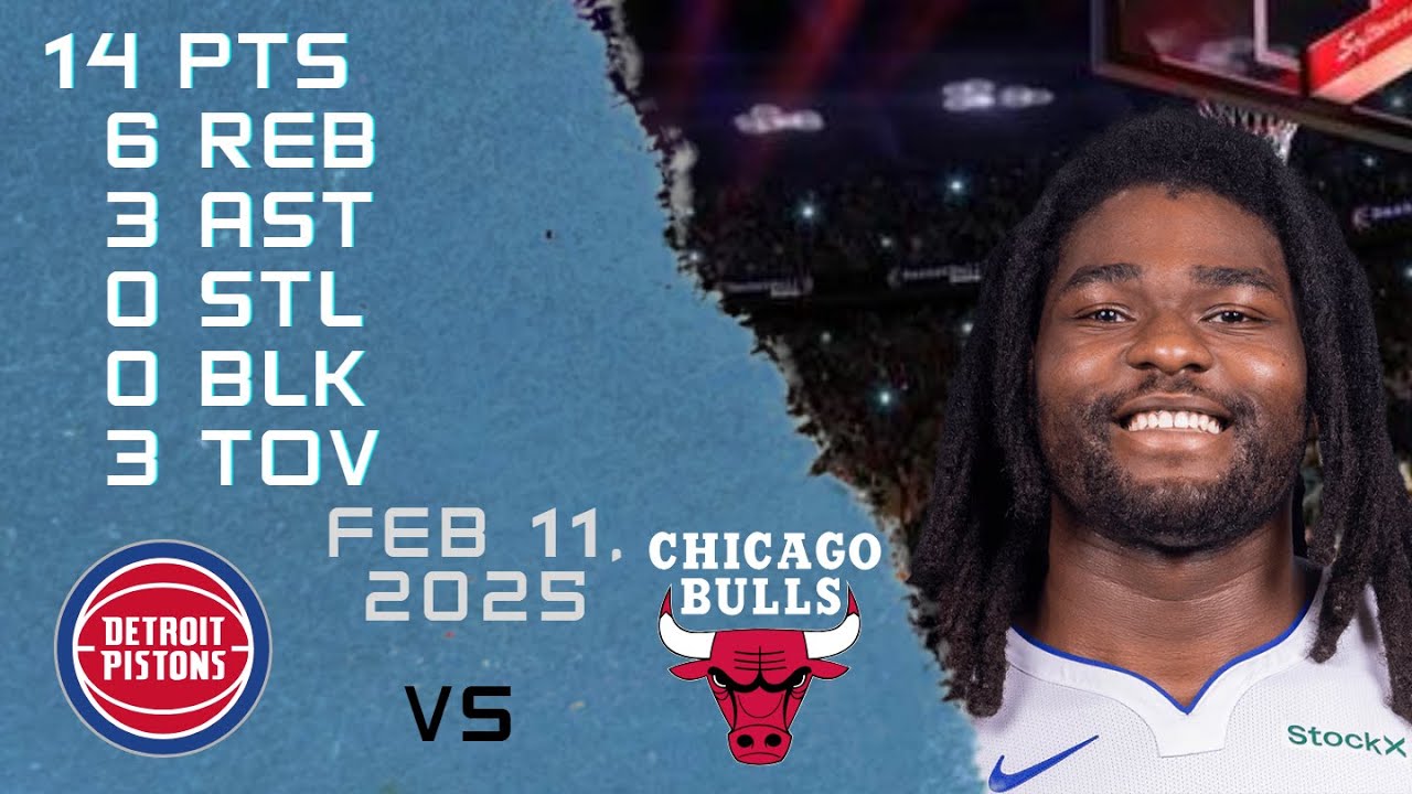 Isaiah Stewart Player Full High Lowlights vs BULLS 11 02 2025 Regular ...