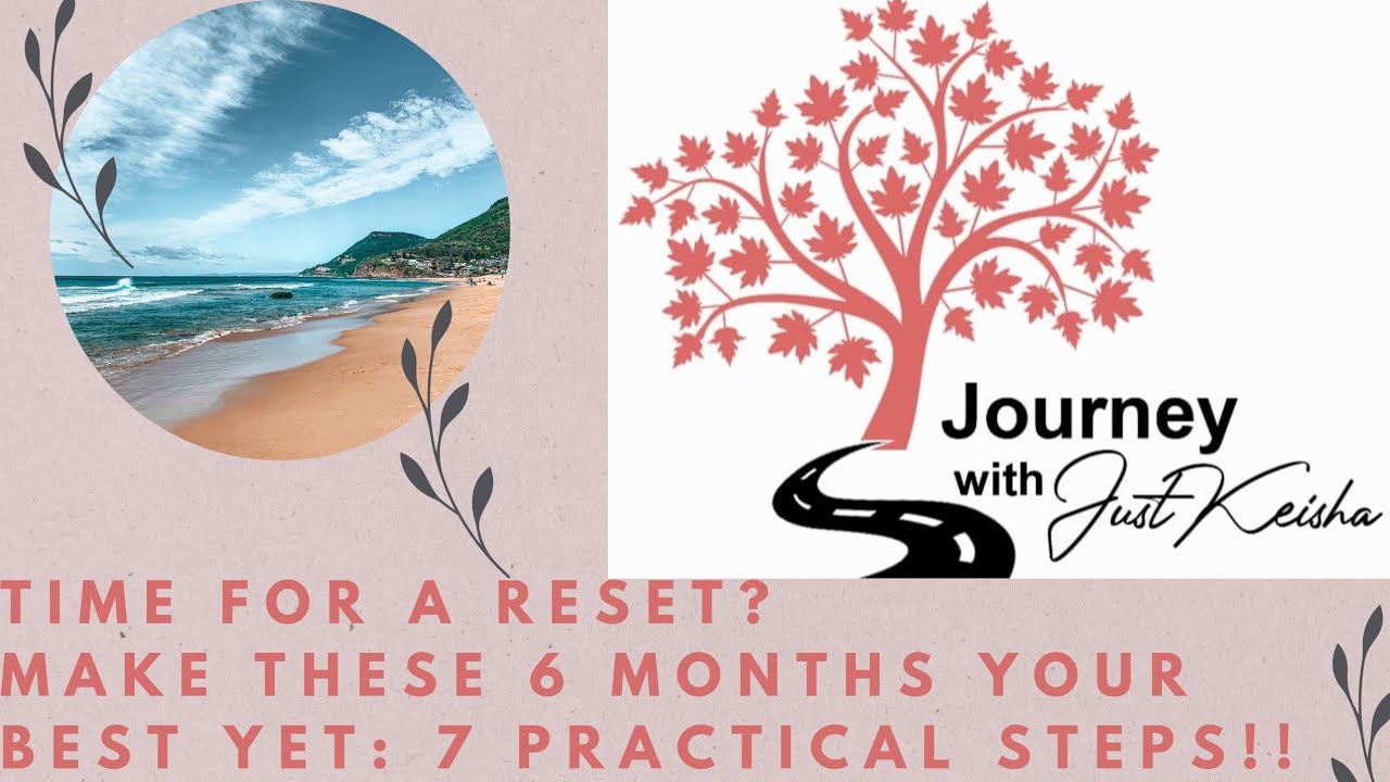 TIME TO RESET: MAKE THESE NEXT 6 MONTHS WITH THESE 7 STEPS!!💪🥂🙌 - YouTube