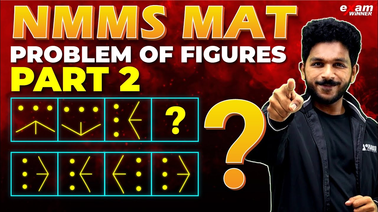 NMMS MAT Exam | Important Questions | Mental Ability Problem Figures Part 2 | Exam Winner - YouTube