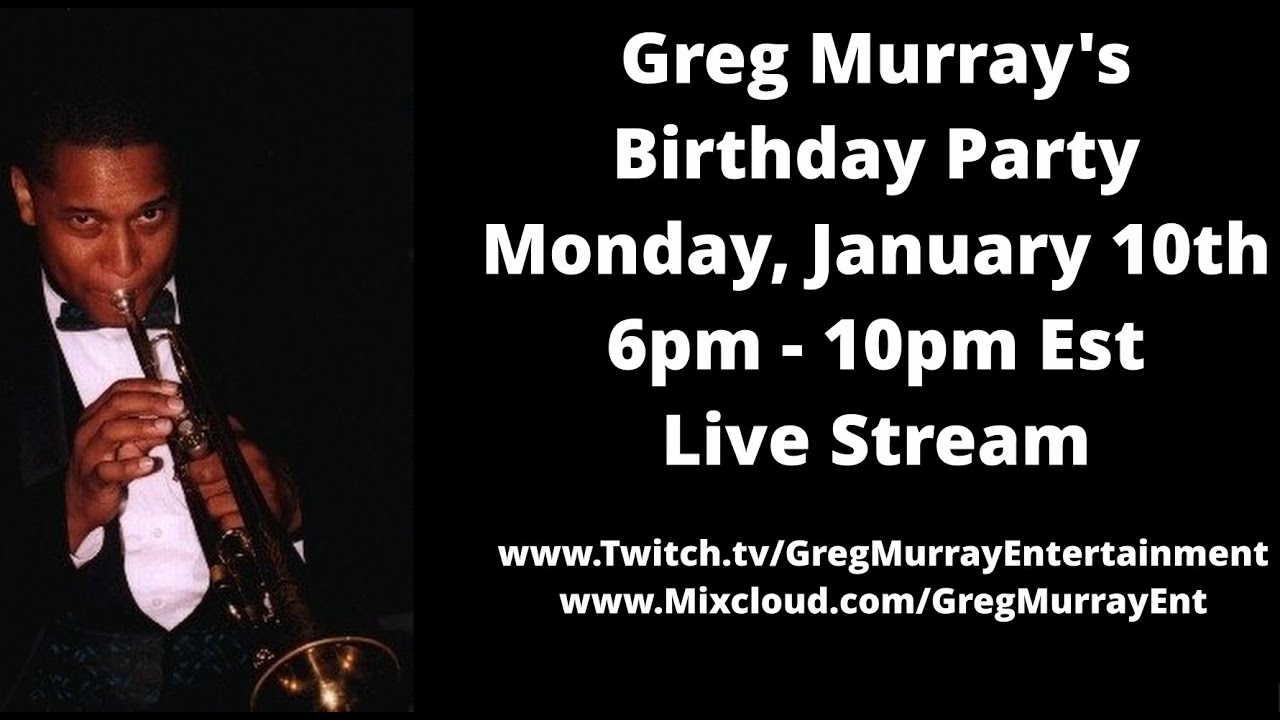Greg Murray's Birthday Promo - YouTube