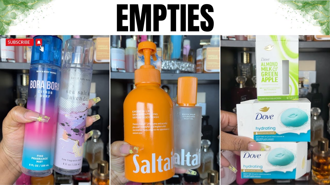 Empties | Volume 34 | Products I've Used Up...Or Not - YouTube