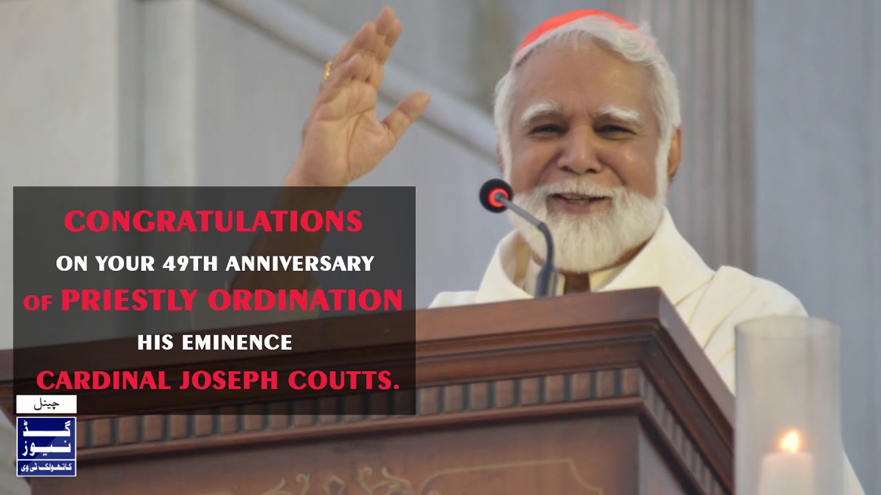 Congratulations on your 49th Anniversary of Priestly Ordination His ...