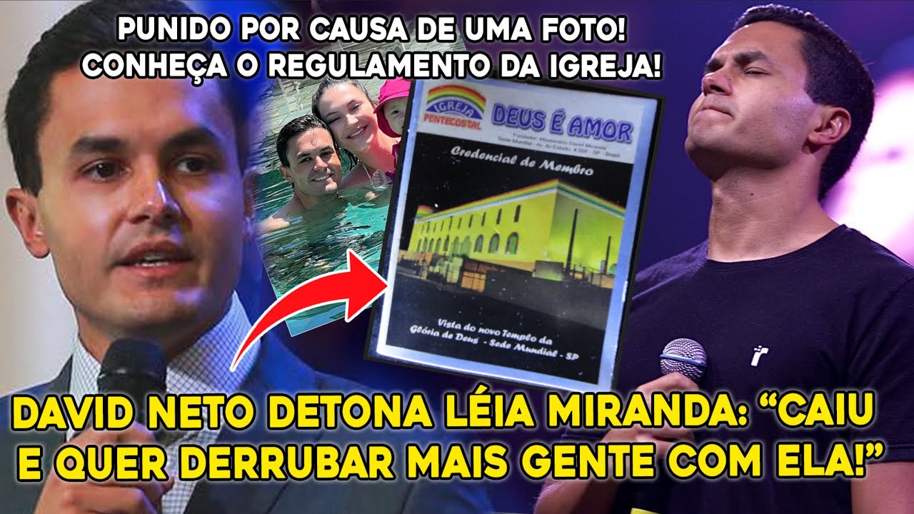 CONHEÇA O RÍGIDO REGULAMENTO INTERNO DA DEUS É AMOR QUE PUNIU DAVID ...