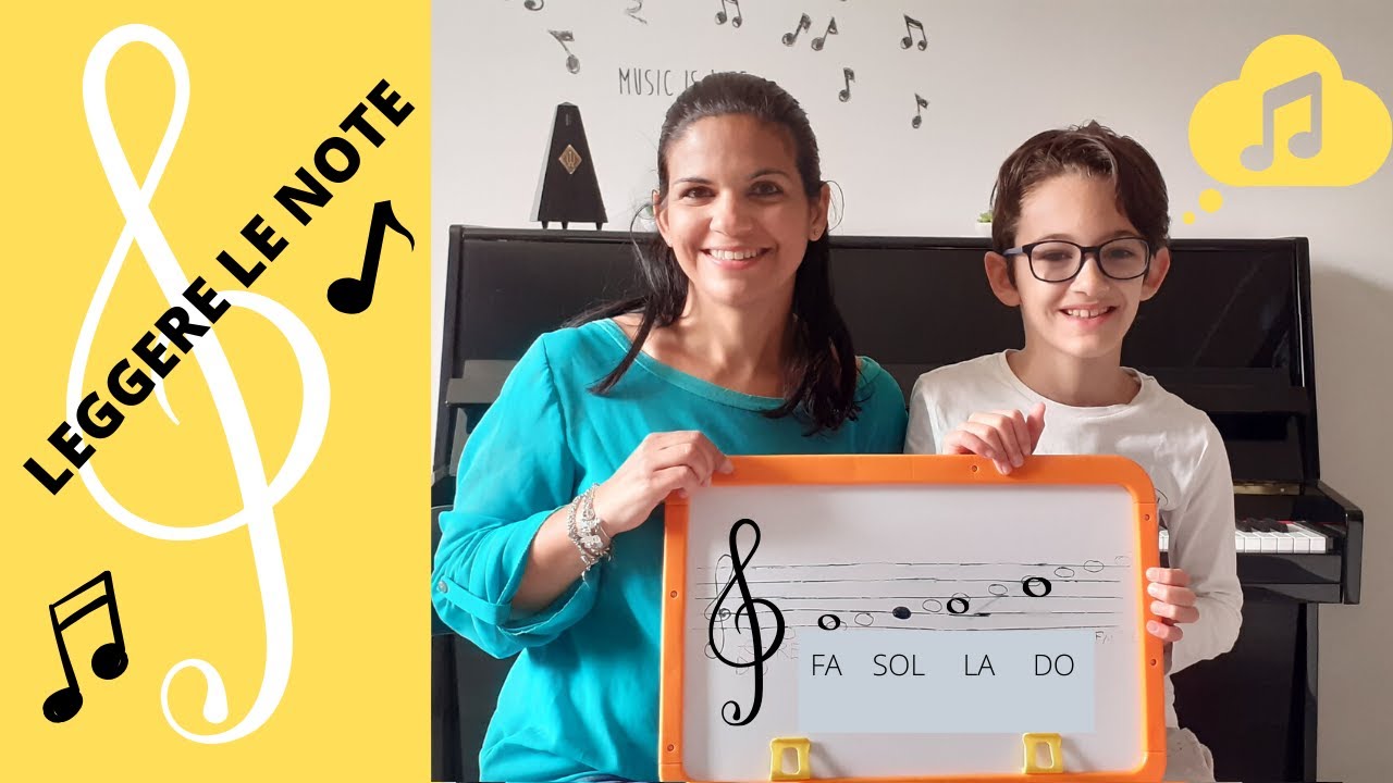 COME LEGGERE LE NOTE MUSICALI - YouTube