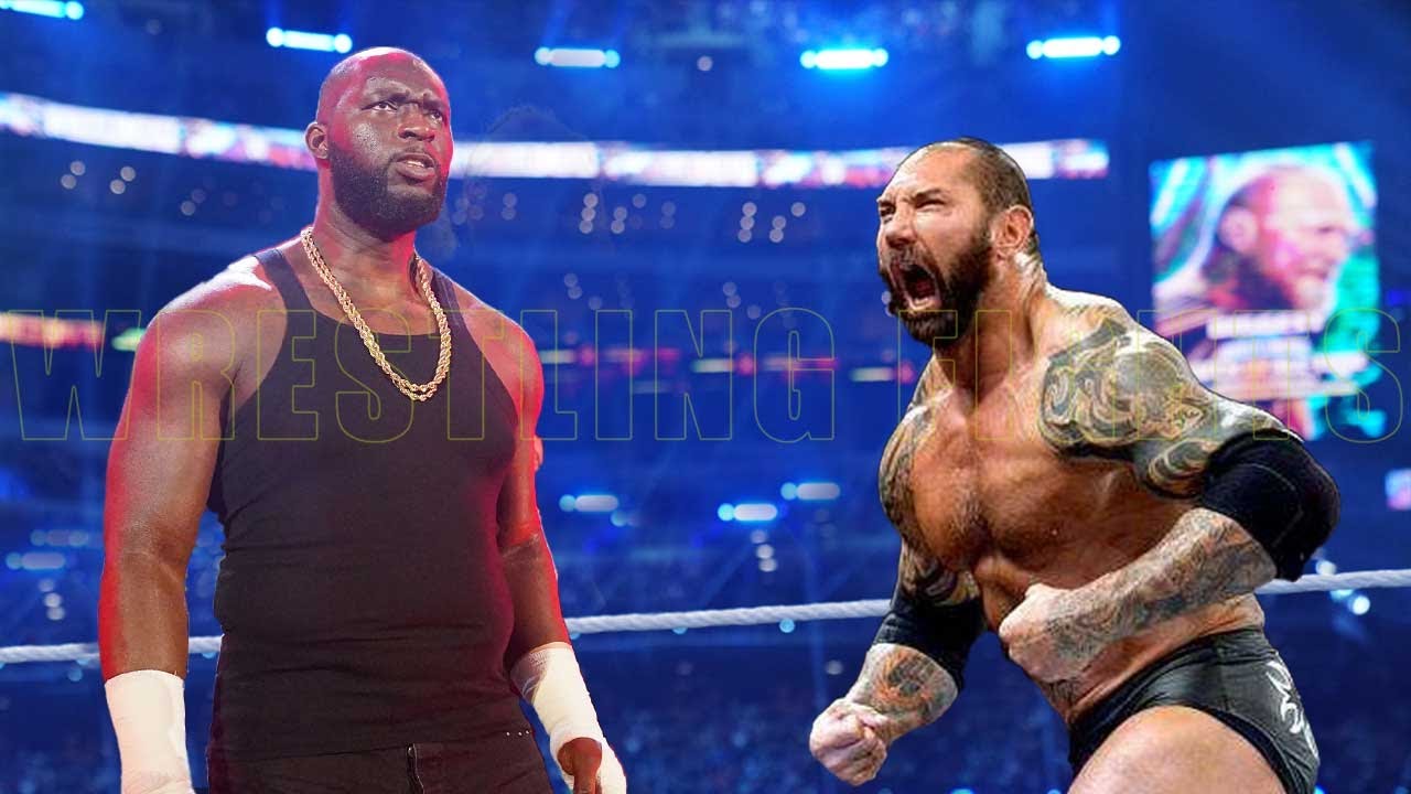 Omos vs Batista Match Wrestling Fights - YouTube
