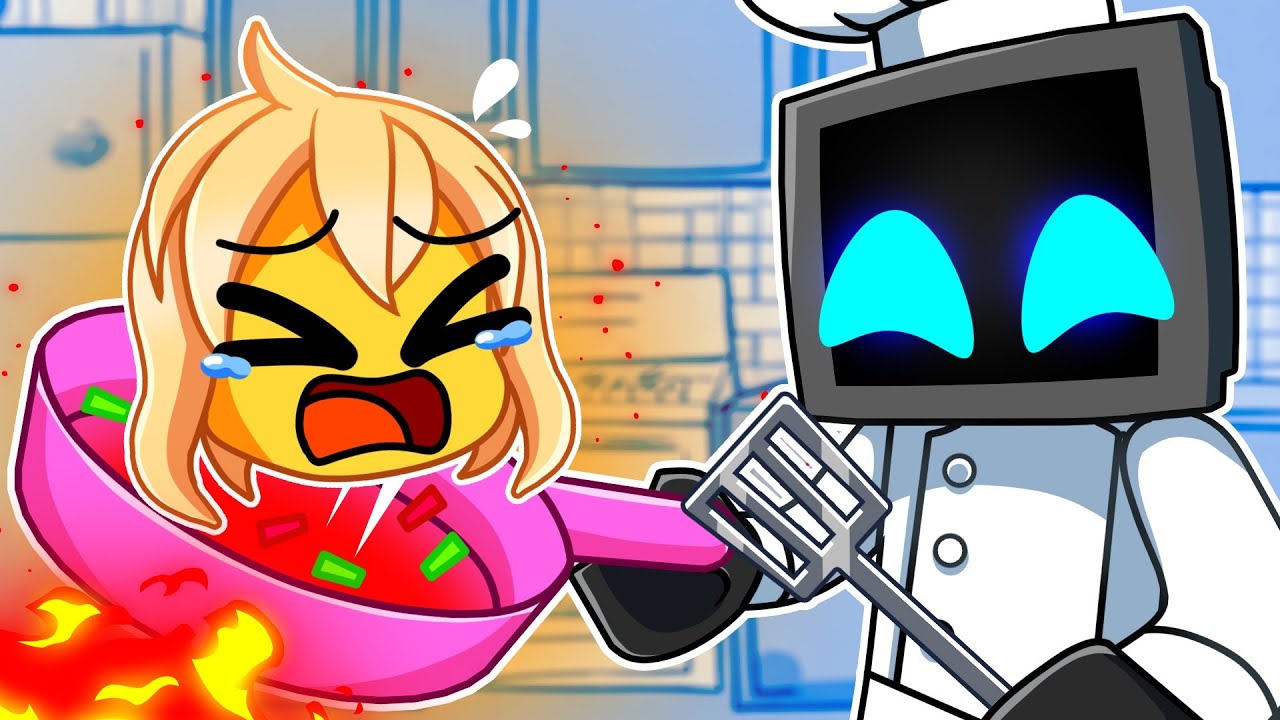 TeeVee is a CRAZY CHEF in Roblox! - YouTube