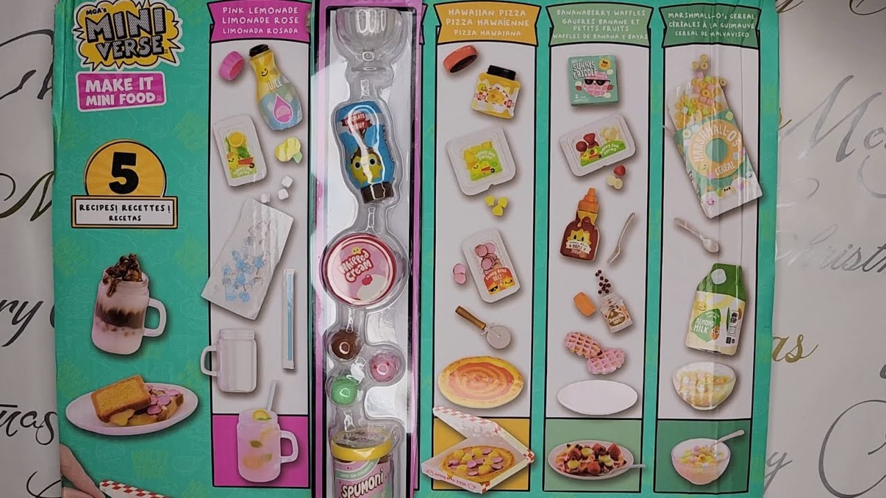 Miniverse Make it Mini Food Multi Pack [Spumoni Sundae] - YouTube