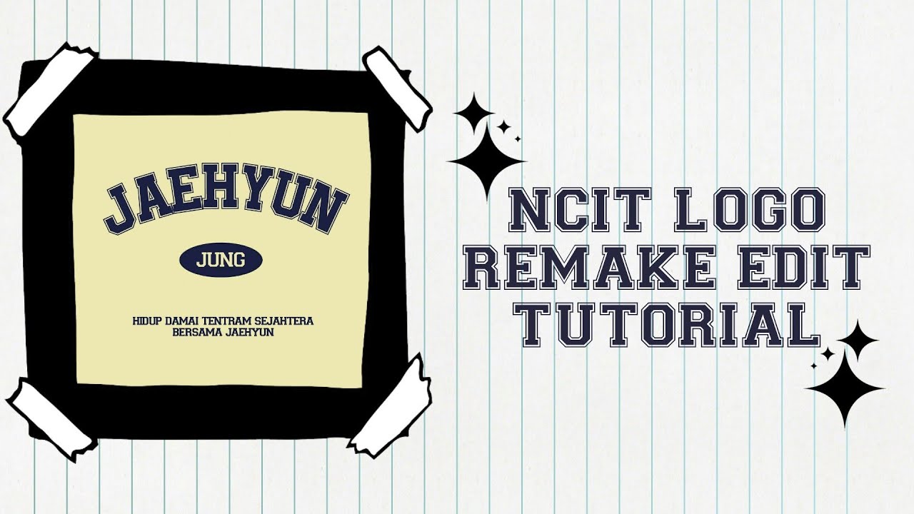 ཻུ۪۪⸙͎.* NCIT-nct 127 logo remake edit|tutorial bahasa🇮🇩 - YouTube