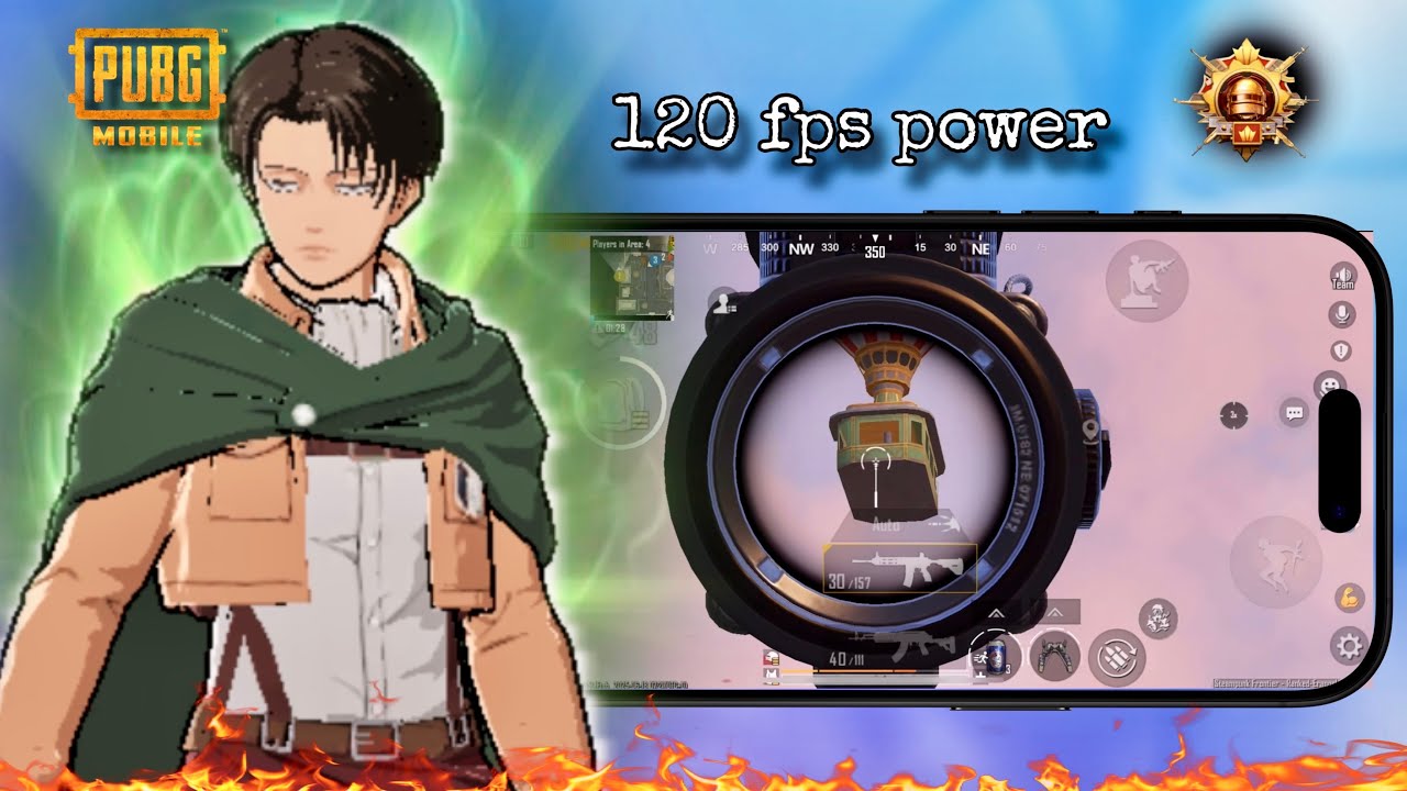 Insane 120FPS PUBG Max Graphics 🎮 iPhone 16 Pro Max Smoothest Gameplay ...