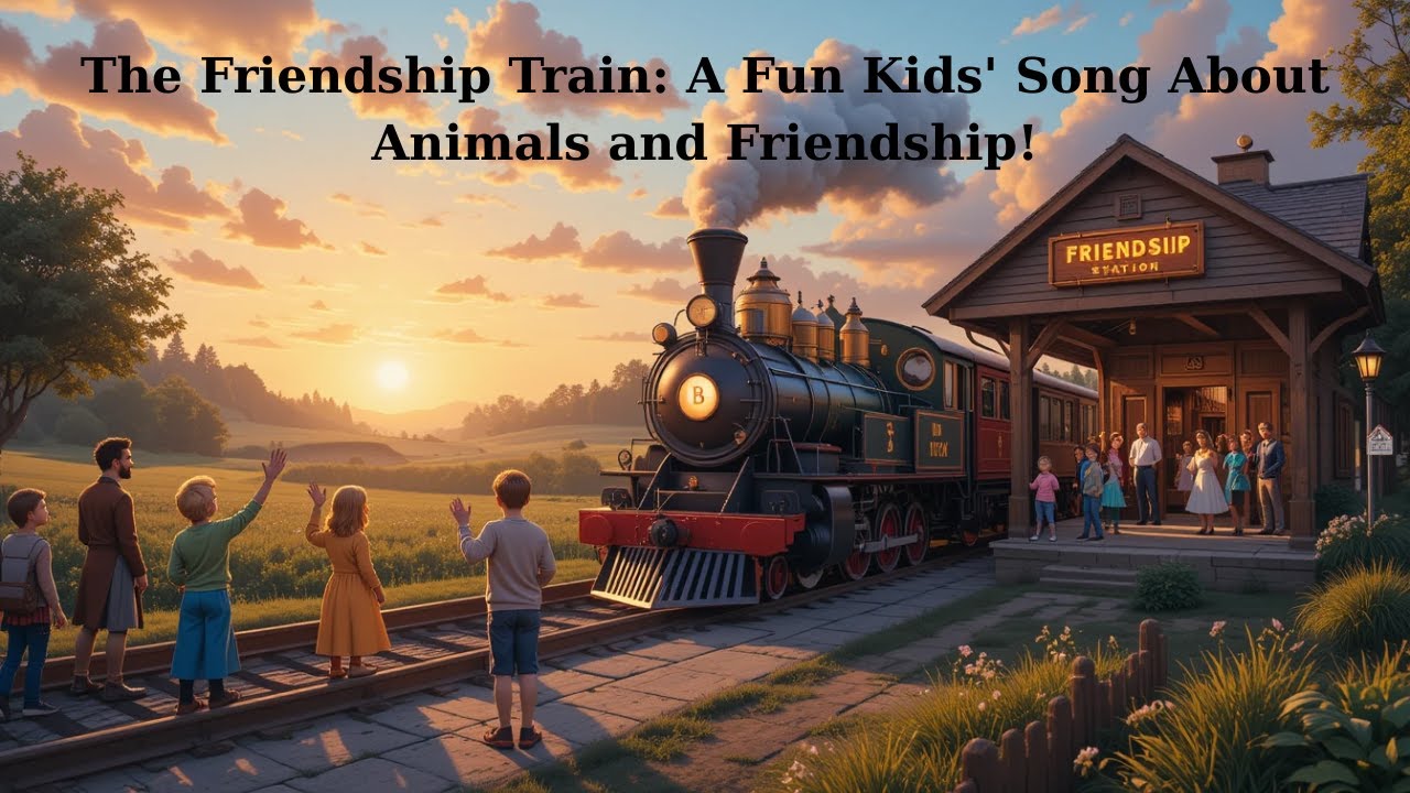 The Friendship Train | A Fun Kids' Song About Animals and Friendship ...