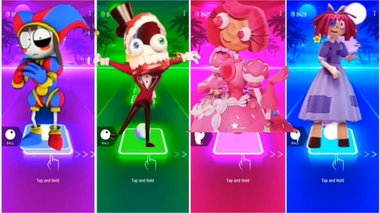 THE AMAZING DIGITAL CIRCUS Ep 2 Candy Carrier Chaos Pomni VS Caine VS ...