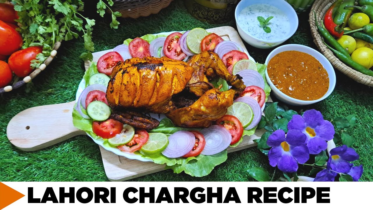 Lahori Chicken Chargha Recipe | Steamed and Fried Whole Chicken ...