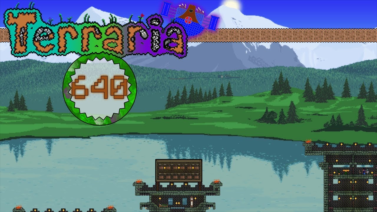 Terraria Part 640 - SKY BRIDGE - YouTube