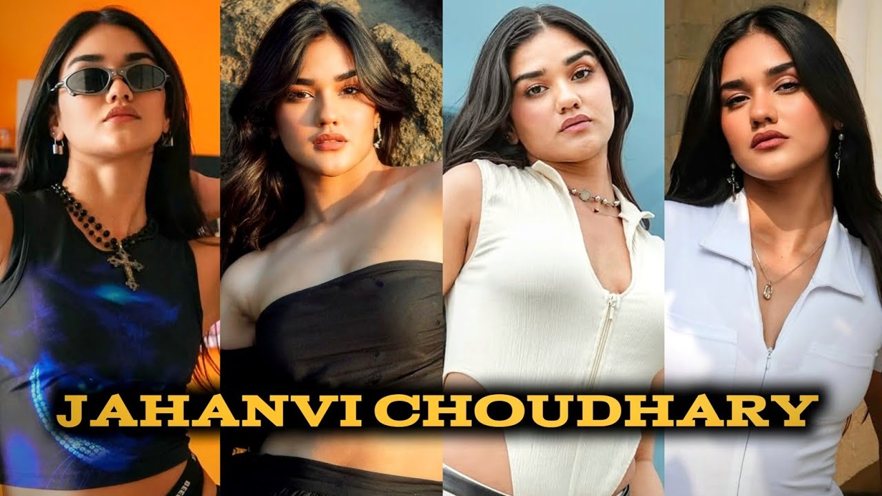 Jahanvi Choudhary: The Rising Star of Fashion and Elegance - YouTube