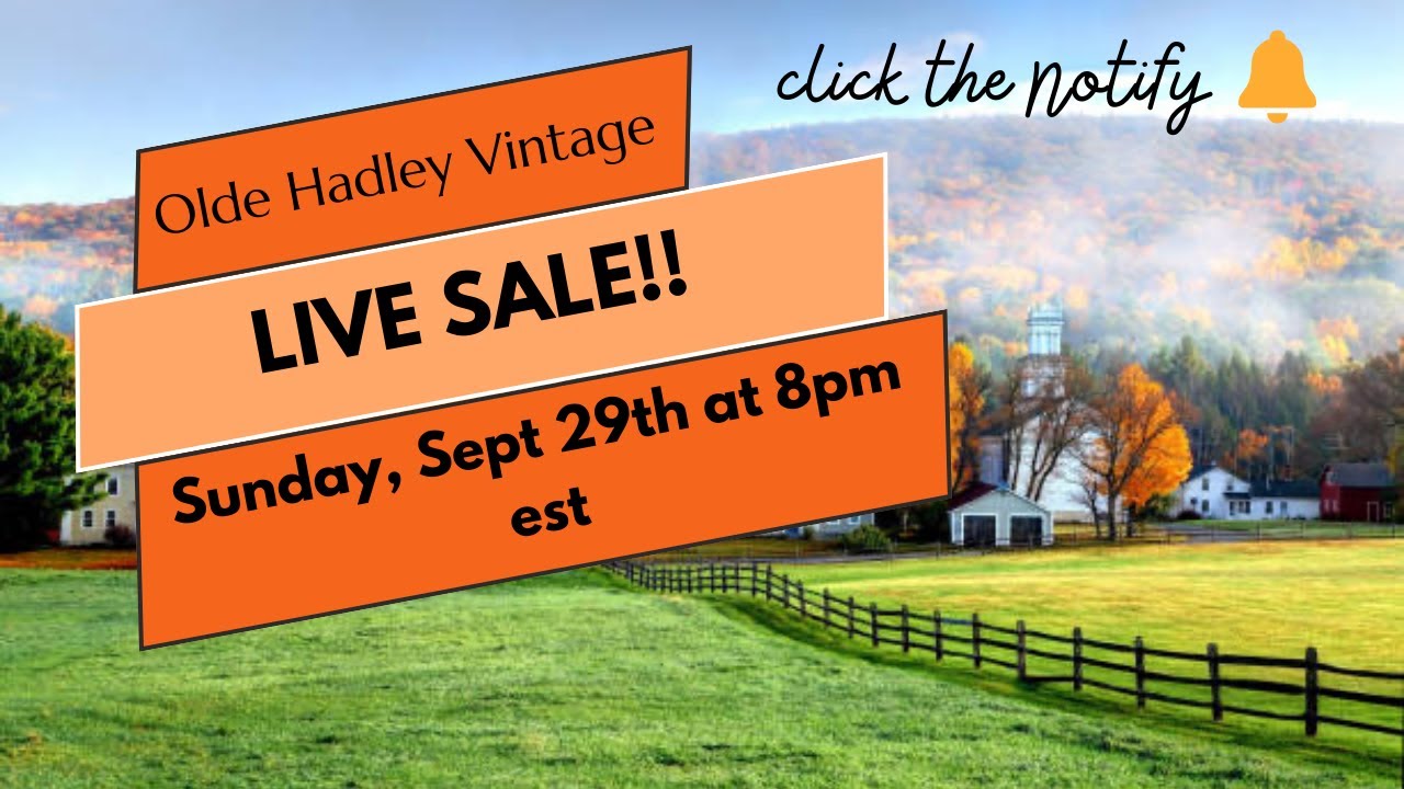 Live Sale Sunday 8/29/24 8pm EST - YouTube