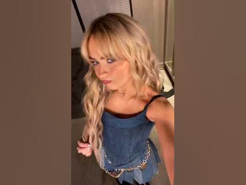 Sabrina Carpenter New Tik Tok #sabrinacarpenter - YouTube