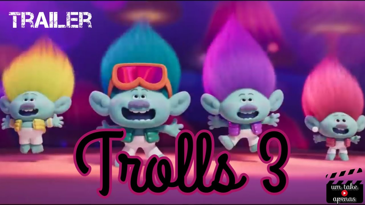 Trailer de Filme 13: Trolls 3 – Juntos Novamente / DreamWorks - YouTube