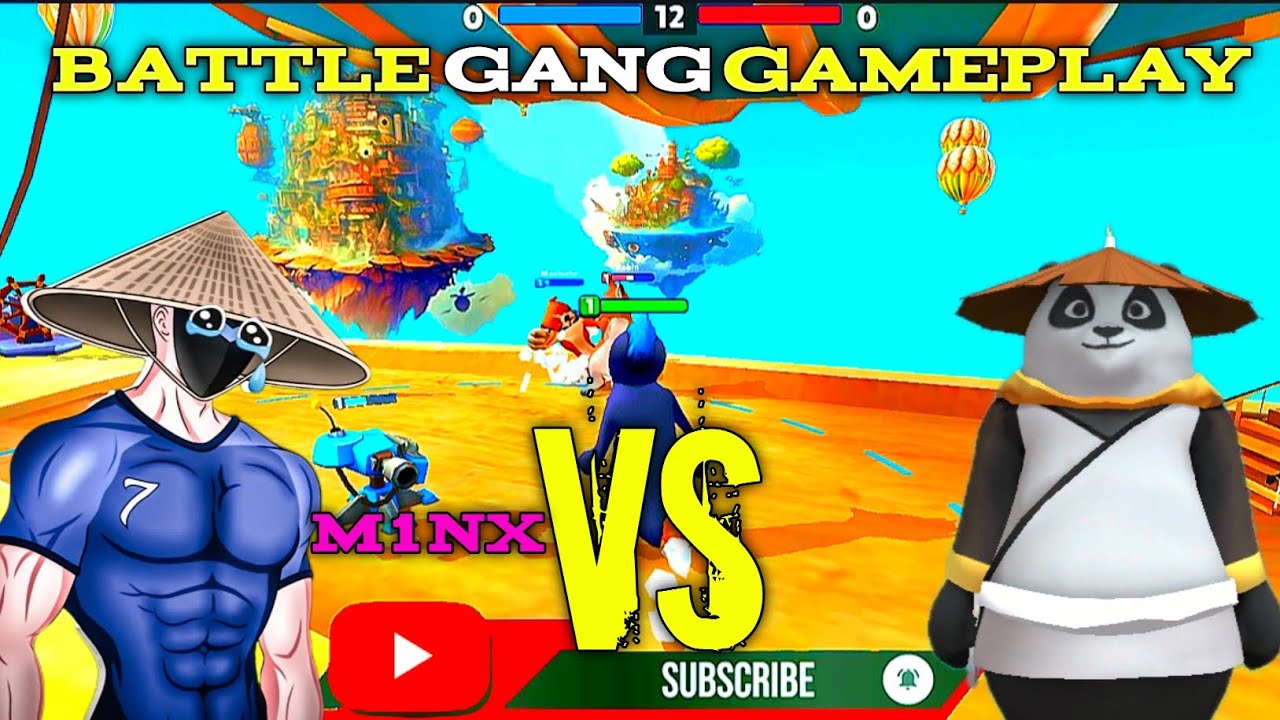 Battle gang gameplay walkthrough🐼| Battle gang gameplay 2024 ...