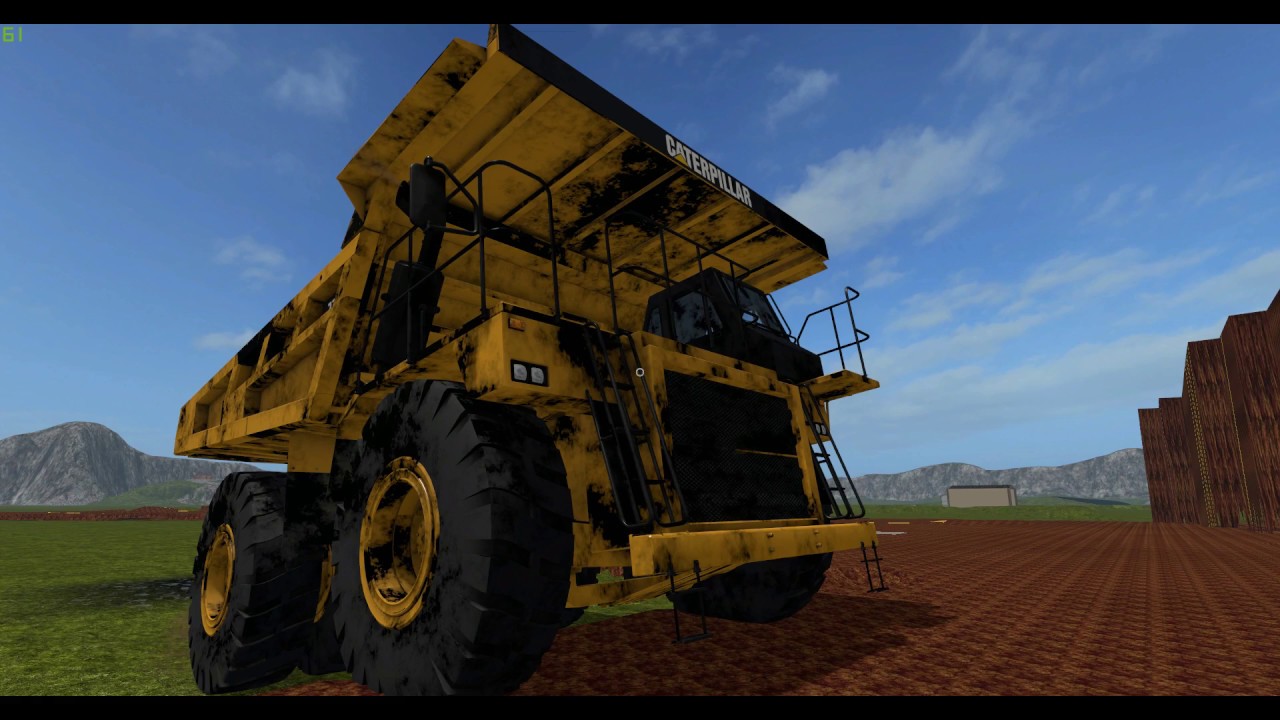 Farming simulator | Cat 777D | Mining Truck - YouTube