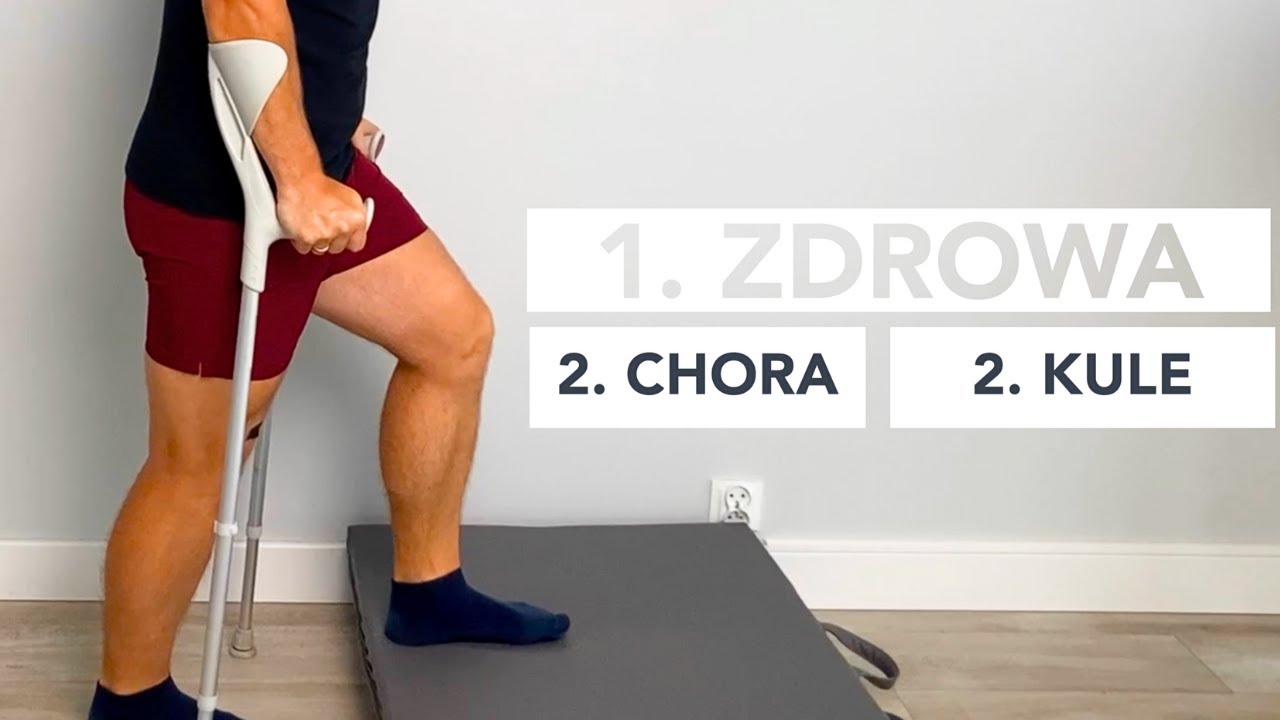 Jak prawidłowo CHODZIĆ O KULACH po operacji? - YouTube