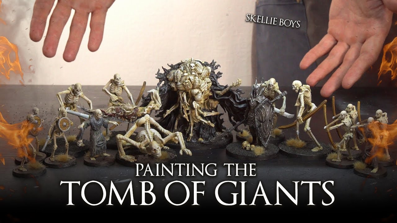 Painting the ENTIRE Tomb of Giants Core Set | Dark Souls Boardgame ...