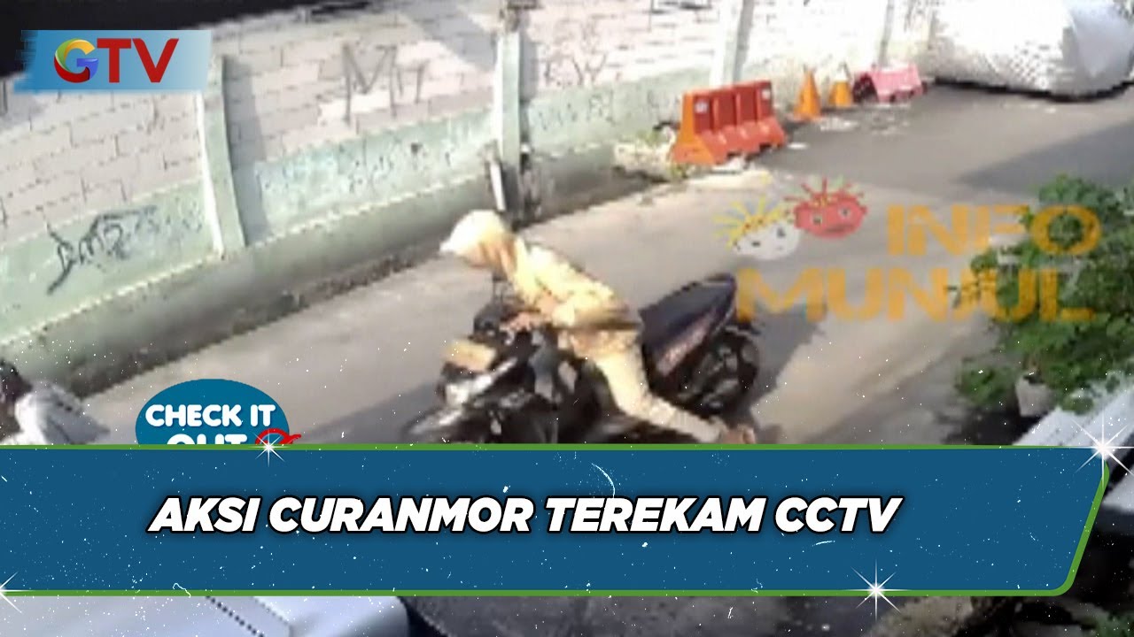 Aksi Curanmor Terekam CCTV, Satu Motor Digondol Pelaku - BIP 17/01 ...