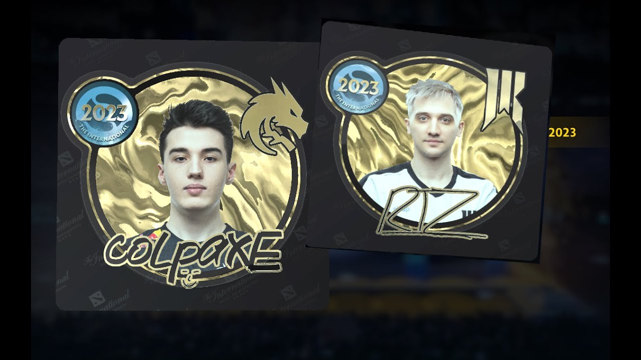 DOTA 2 - UNBOXING PLAYER STICKER CAPSULES! - YouTube