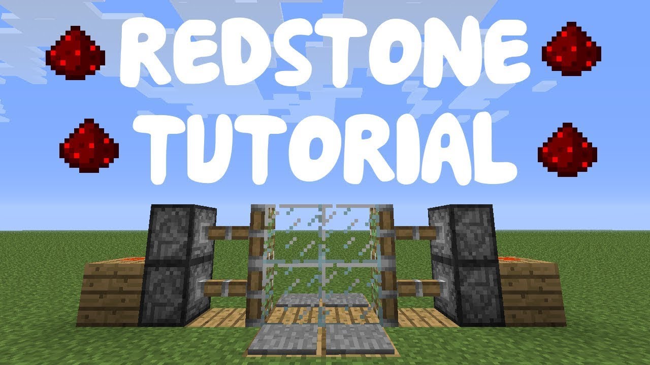 5 ways to open a Redstone door in Minecraft | Redstone Help - YouTube