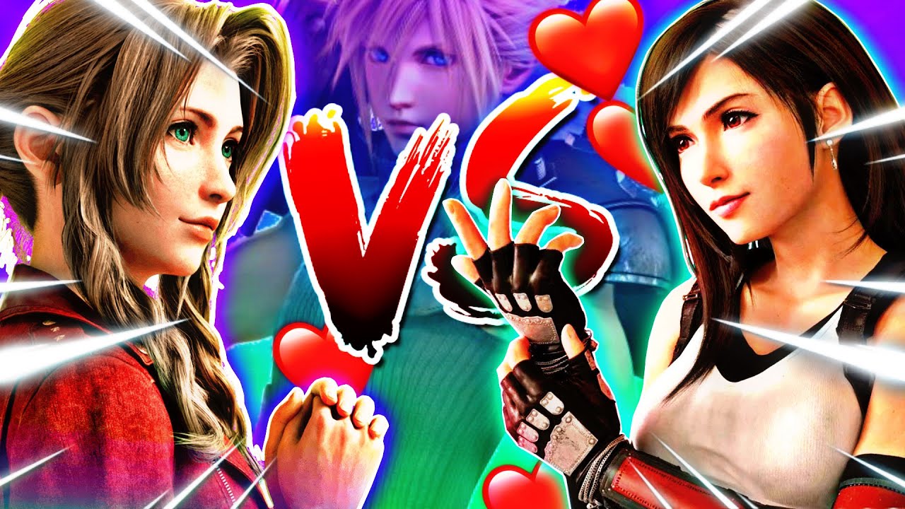 ff7 Rebirth Tifa vs aerith - YouTube