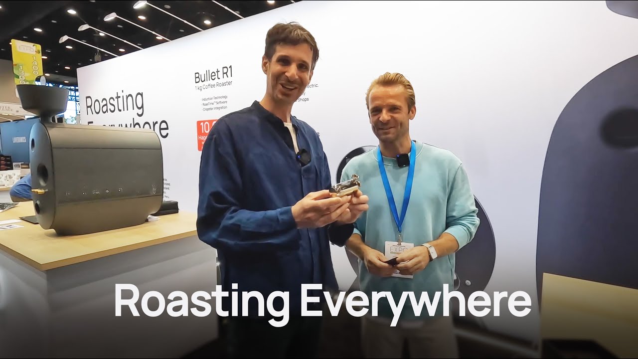 Coffee Roaster gets a Silver Bullet - YouTube