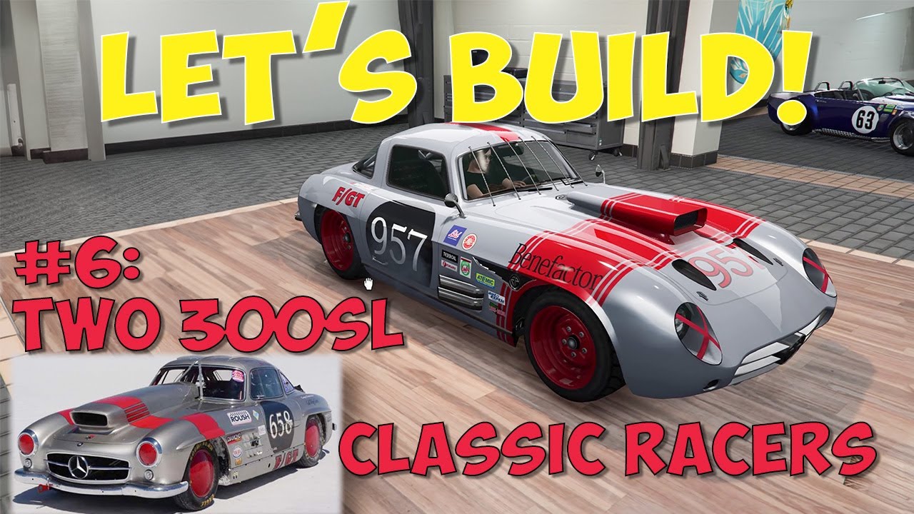 Let's Build TWO IRL Mercedes 300SL Classic Race Cars from Stirling GT ...