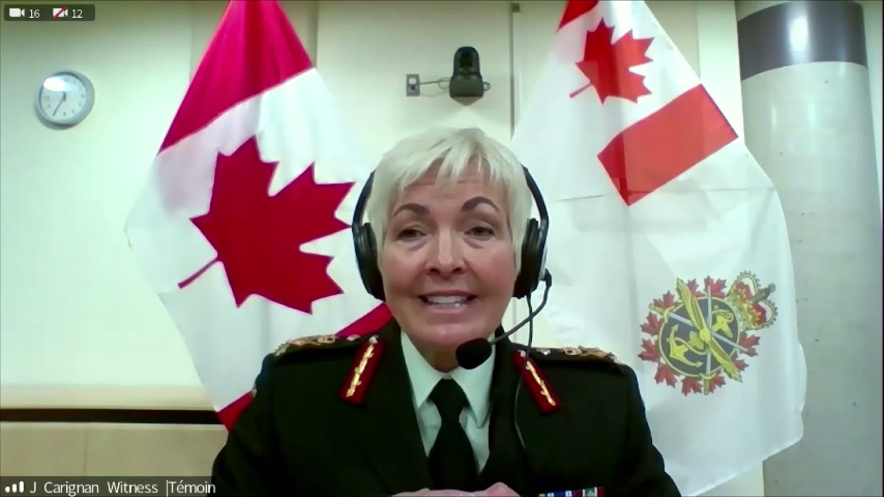 Lieutenant General Jennie Carignan - Standing Committee on the Status ...