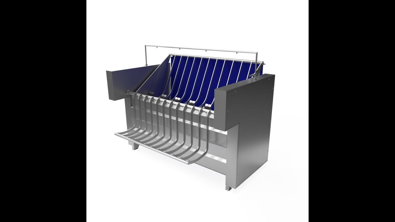 Single-Shaft Hog Scalder/Dehairer: Efficient Meat Processing Equipment ...