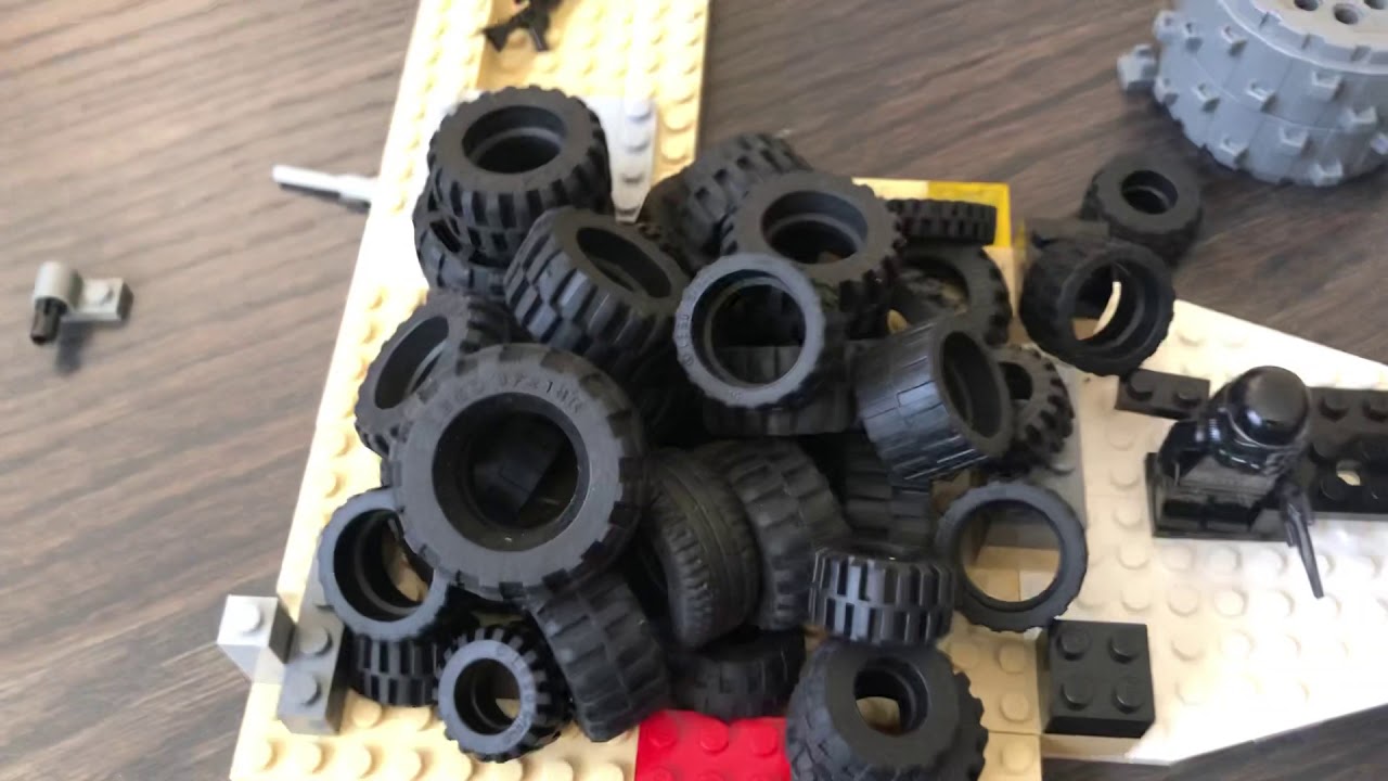 Lego Tire Shop - YouTube