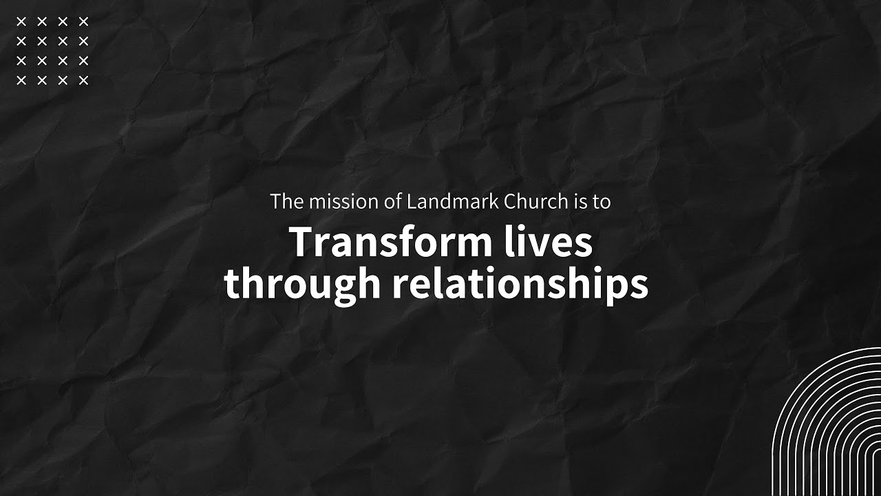 Live Stream - [Landmark Church] - YouTube