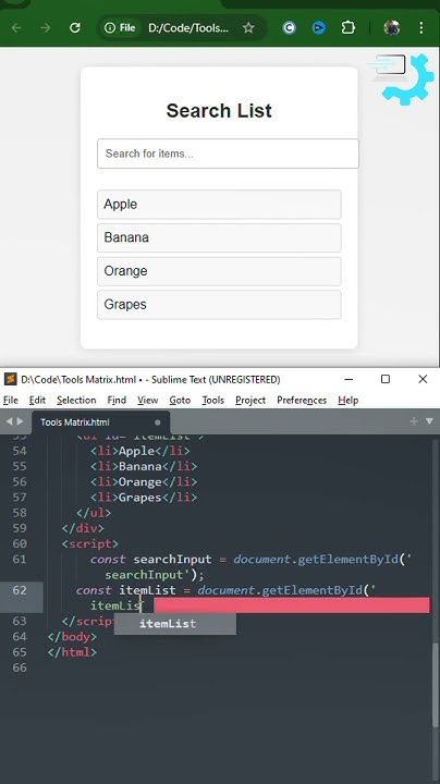 Search Box Using HTML CSS & JavaScript - YouTube