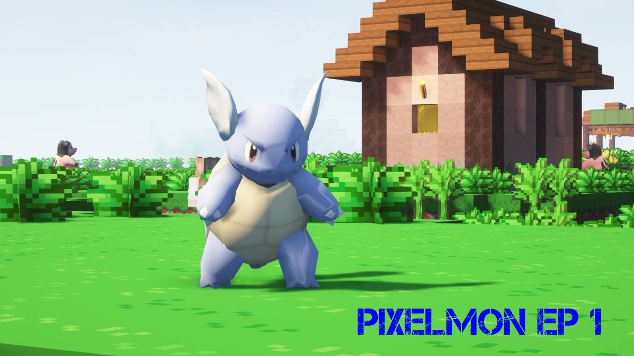 Pixelmon ep 1 : A new adventure begins - YouTube