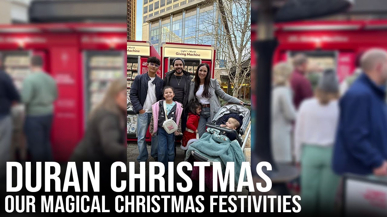 Our magical Christmas festivities (Giving Machine, Lights, Family ...