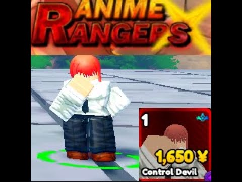showcasing the new 0.1SOVERIGN Control Devil in Anime Rangers X - YouTube