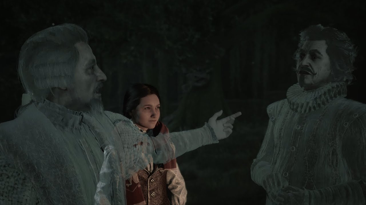 Hogwarts Legacy - Hanging Out With A Group of Fun-Loving Headless Ghosts (Xbox Gameplay) - YouTube