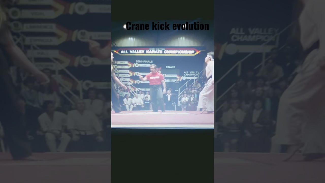 Crane kick evolution - YouTube