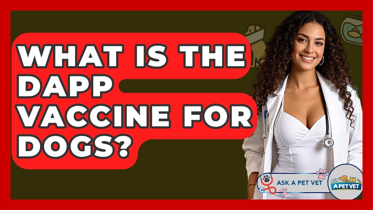 What Is The DAPP Vaccine For Dogs? - Ask A Pet Vet - YouTube