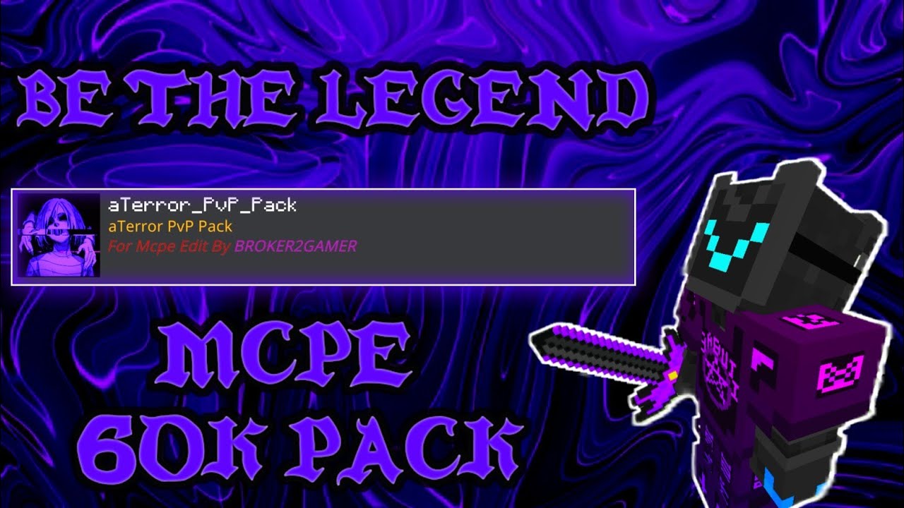 aTerroR 60k PvP Pack For MCPE - YouTube
