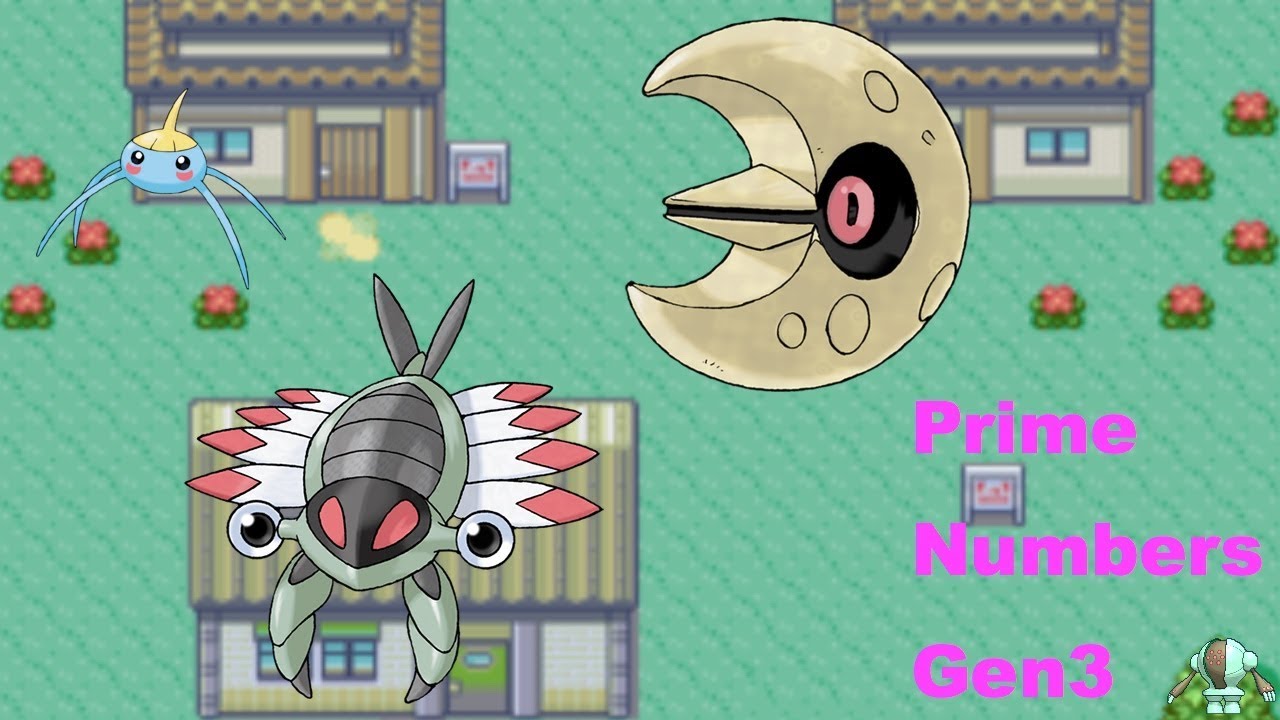 Full Prime Number Team "Gen 3" Pokemon USUM Theme Team NO.29 - YouTube