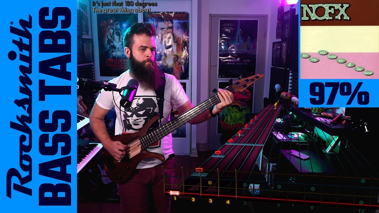 NOFX－180 Degrees｜Bass Tabs [E Standard][Rocksmith] - YouTube