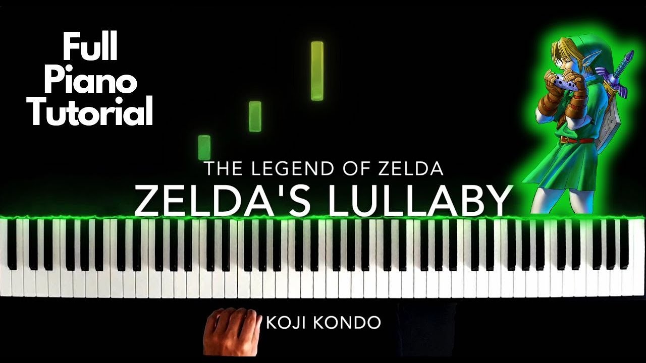 Zelda's Lullaby Piano Tutorial The legend of Zelda - YouTube