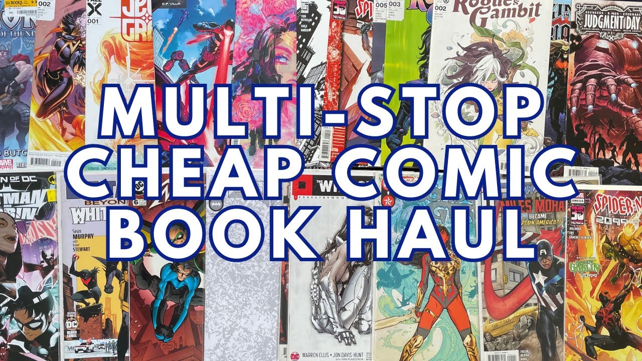 Cheap Comic Book Haul From 2 Different Locations | Minnesota Comic Geek ...
